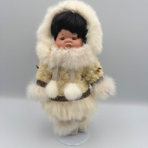 Toys | Vintage Heritage Dolls Inuit Eskimo Baby Doll Arctic Explorer ...